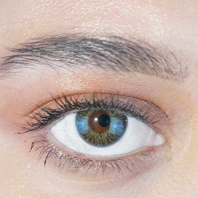 Adore Colored Contact Lenses Tri tone hazel